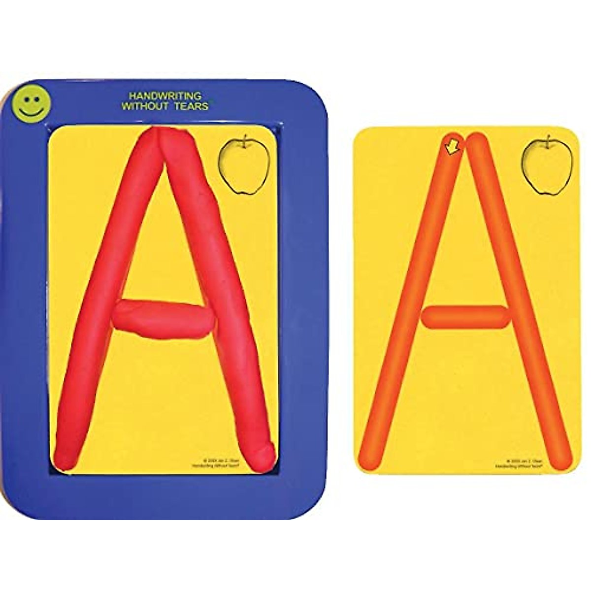 Handwriting Without Tears Pre-Writing Roll-A-Dough Letters and Numbers Set, 4 X 6 in, Plastic