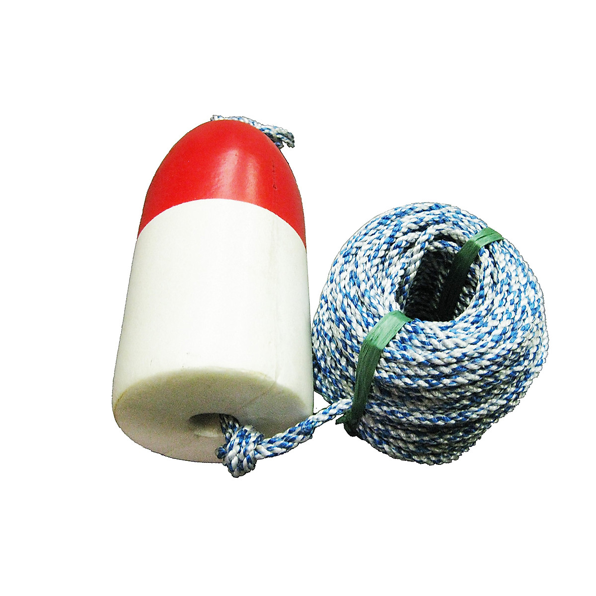KUFA 100' non-lead sinking line & 11'' Red/White float combo FWS100