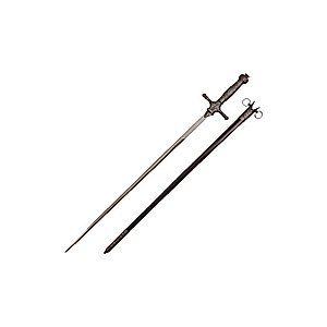 Wuu Jau L-896 Medieval Sword with Scabbard, 35"