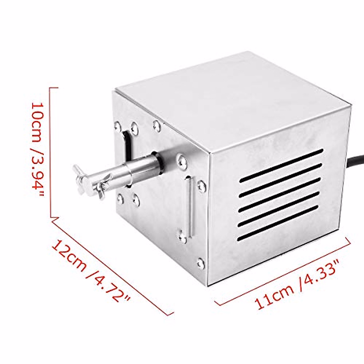 Hog Roast Machine BBQ Spit Stainless Steel Roasting Electric Motor Turning Loads 40kg,28W