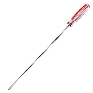 Kyuionty Phillips Screwdriver 10 Inch, Long Screwdriver #1 Magnetic Tip Screwdrivers Extra Long Shaft Cross Head Screwdriver