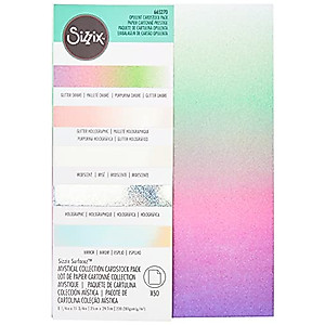 Sizzix Surfacez Opulent Cardstock A4 Mystical 50 Sheets, 665270