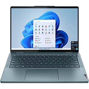 LENOVO Yoga 7i 2-in-1 Laptop 2022, 14" 2.2K Touchscreen, Intel EVO Platform, 12th Core i7-1255U, Iris Xe Graphics, 16GB RAM 512GB SSD, WI-FI 6E Thunderbolt 4 Backlit KB, Windows 11 Pro, COU 32GB USB