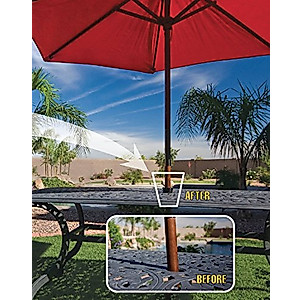 Daystar PA20255BK Black Umbrella Wedge