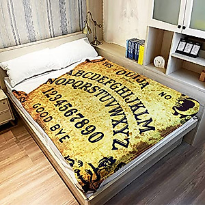 TSlook 60x80 Blankets Funny Ouija Comfy Funny Bed Blanket
