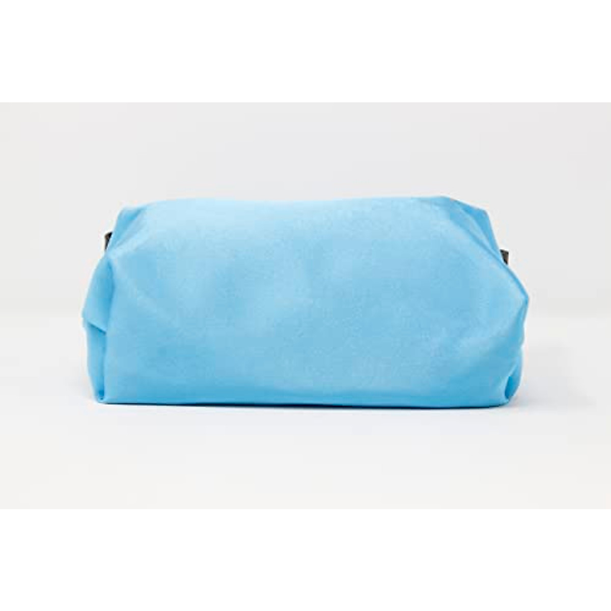 Dominie Liner for Clear Handbag Small Clutch Removable/Interchangeable Liner - Light Blue Liner, Black Tabs (Black Clutch Sold Separately)