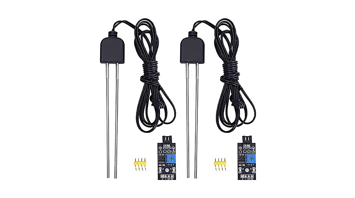 2 Sets Soil Moisture Meter for Smart Plant Care