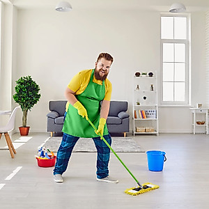 14 Packs White Aprons Red Wine Blue Green Black Coffee White Paint Apron Machine Washable Blank Bib Apron Plain Aprons for Adults Kids Long Tie Unisex Aprons for Cooking BBQ DIY Painting Crafting