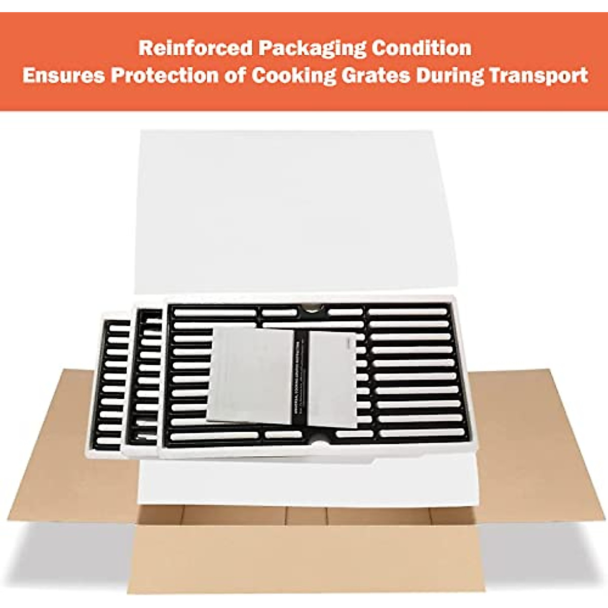 Utheer Grill Parts for Charbroil Performance 5 Burner 463347519, 475 4 Burner 463347017, 463673017, 463376018P2 Liquid Propane, Grill Cooking Grid Grates 18 inch