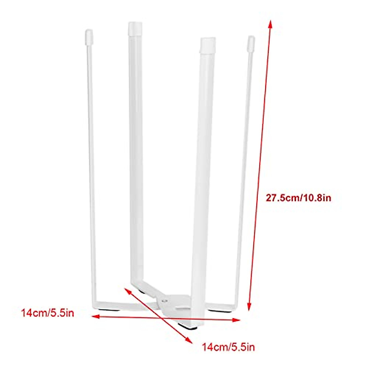 Plastic Bag Holder, Multifunctional Kitchen Stand Holder for Plastic Bags Bottles Cups Drying Racks Shelf