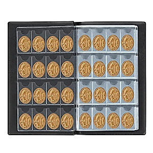 MUDOR Pressed Penny Collecting Book Album, Penny Collection Book Holds 160 Coins, Pressed Penny Holder for Collectors