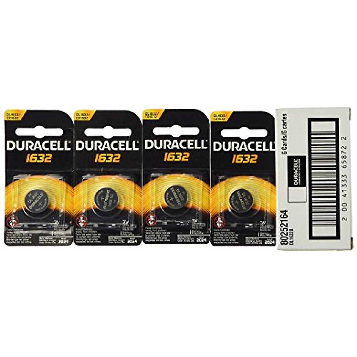 Duracell 10 Watch/Electronic DL 1632 CR1632 Lithium Batteries