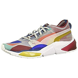 PUMA Mens LQDCELL Optic Sheer High Rise Rubarb-Sulfur Sneaker - 10