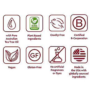 Desert Essence Thoroughly Clean Face Wash - Original - 8.5 Fl Ounce - Tea Tree Oil - For Soft Radiant Skin - Gentle Cleanser - Extracts Of Goldenseal, Awapuhi, & Chamomile Essential Oils