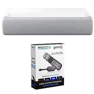 Samsung SP-LSP9TFAXZA 130" The Premiere 4K Smart Triple Laser Projector Cord Cutting Bundle with DIRECTV Stream Device Quad-Core 4K Android TV Wireless Streaming Media Player