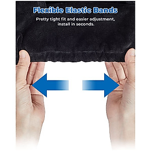 ISSYAUTO Center Console Cover Compatible with 2015-2020 F150, 2017-2022 F250 F350 F450, 2018-2023 Expedition, American Flag Armrest Cover with Pockets (Bucket Seat Only)