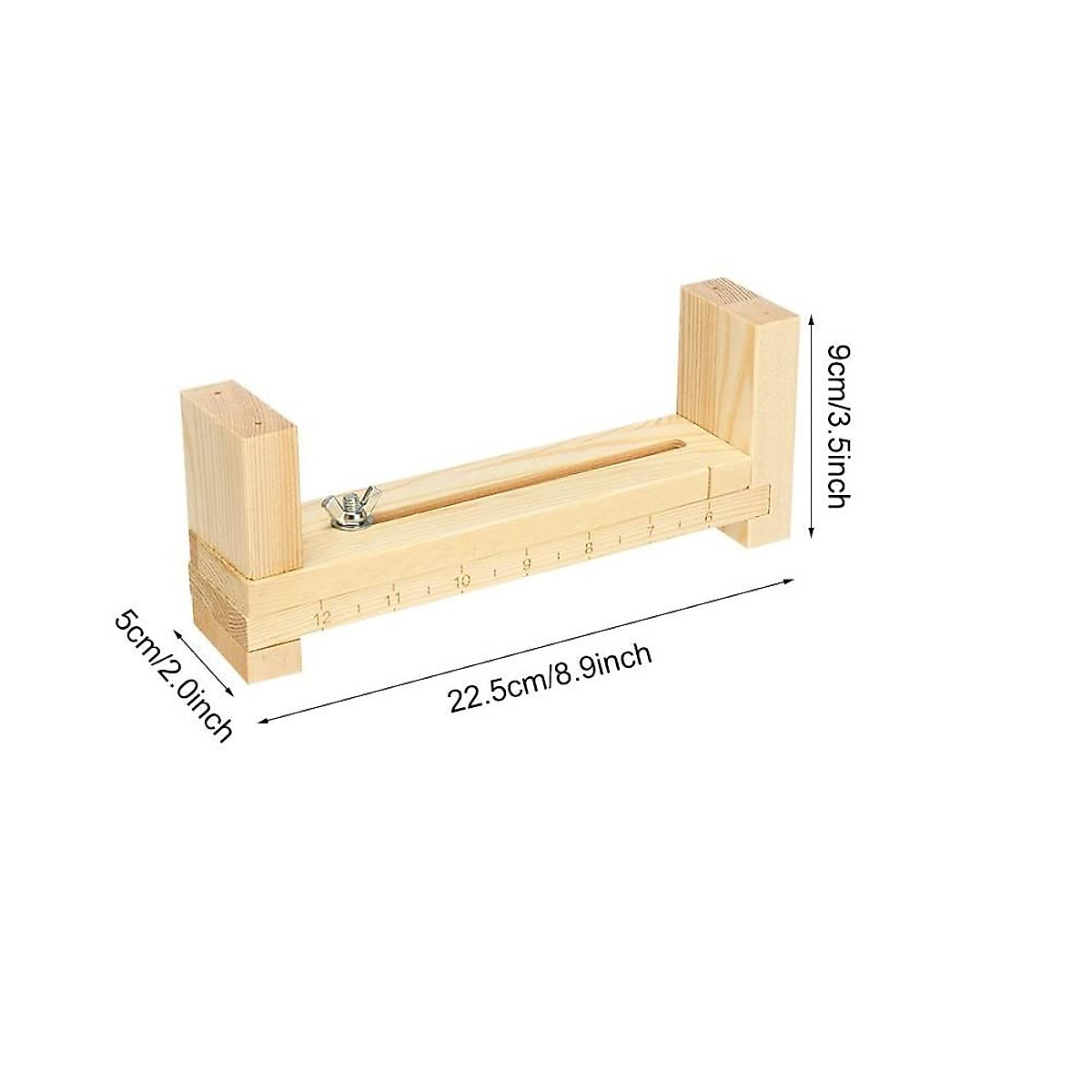 HomeSoGood Wood Bracelet Jig Wristband Knitting Tool Wood Paracord Making Wood Material Jig Bracelet Maker
