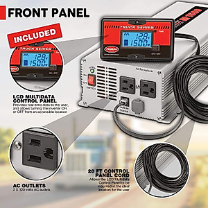 Tundra M Series - Power Inverter - Modified SINE Wave 2000W / 12 Volts DC to 120 Volts AC - M2000