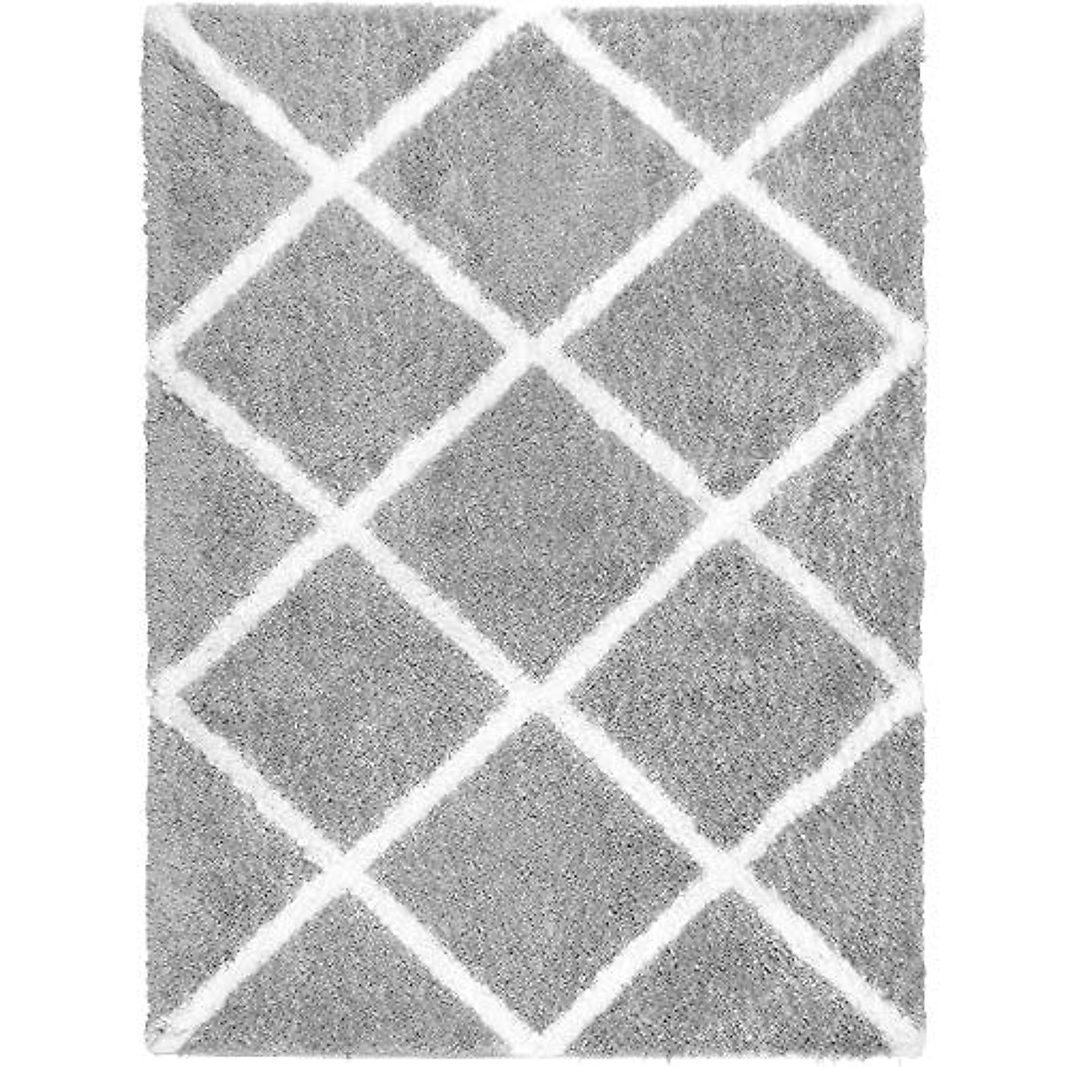 SoHome Carmela Tali Area Rug Grey/Ivory, 5'2"x7'2"