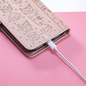 HUANGTAOLI Crossbody Shoulder Strap Flip Case for Samsung Galaxy S9 Plus, Magnetic Closure Kickstand Flip Phone Case for Samsung Galaxy S9 Plus