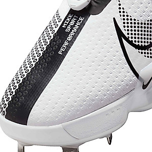 Nike Force Zoom Trout 7 Metal Cleats White | Silver Size 9.5