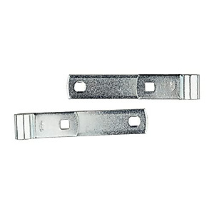 National Hardware N130-005 290BC Screw Hook/Strap Hinges in Zinc plated, 2 pack,6 Inch