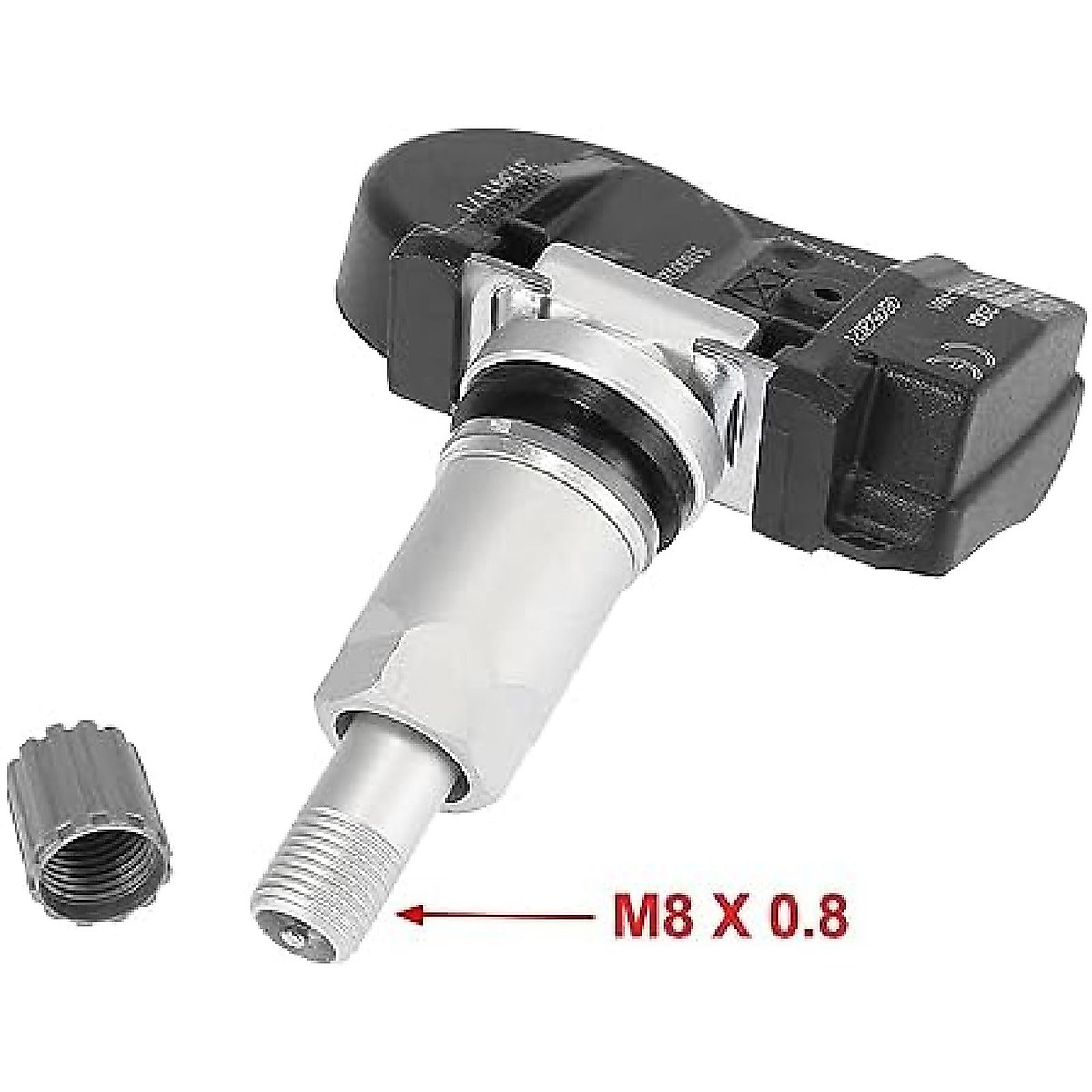 ZFISH TPMS Sensor Tire Pressure Monitor System Sensor, 4Pcs for Volvo S60 31341171