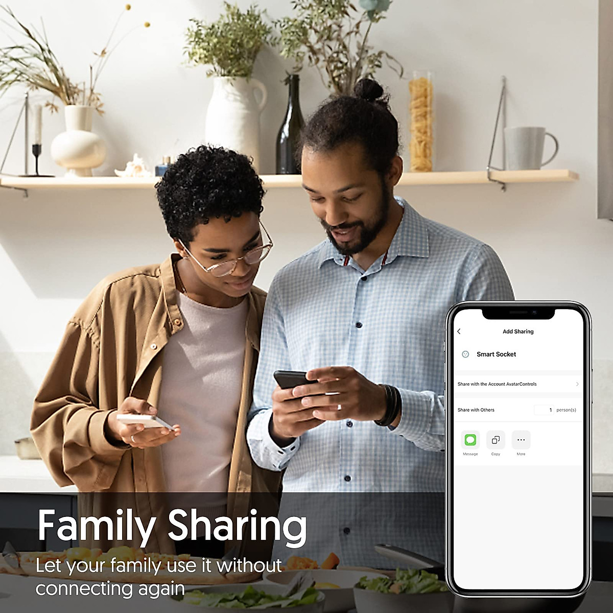 Smart Plugs That Work with Alexa Google Home Siri, Wireless 2.4G WiFi Outlet Controlled by Smart Life Tuya Avatar Controls APP, 10A Mini Socket Enchufe Inteligente with Timer, Round, 2 Pack