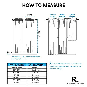 Regal Home Collections Regency 5-Piece Beaded Window Curtains - 50in W x 84in L Curtain Panels with Beaded Waterfall Valance and 2 Tiebacks - Bedroom Curtains - Living Room Curtains (Gold)