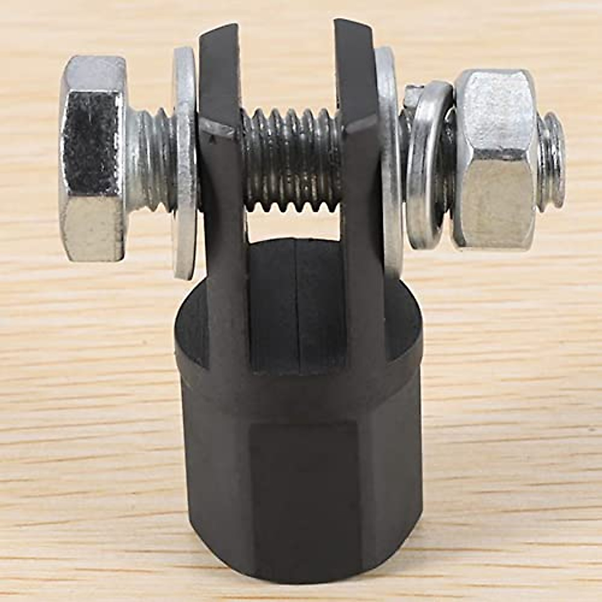 Guddla 2 Pcs Scissor Jack-Adaptor Black Metal 1/2 Inch for Use with 1/2 Inch Drive or Impact Wrench Tools IJA001