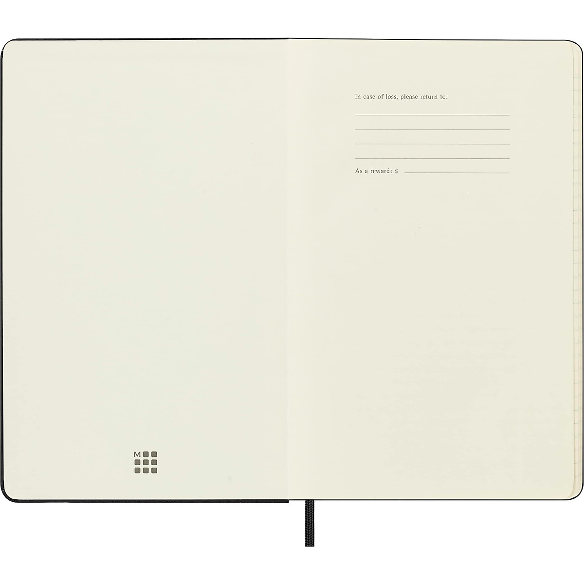 Moleskine Classic Notebook, Hard Cover, Large (5" x 8.25") Ruled/Lined, Black, 240 Pages