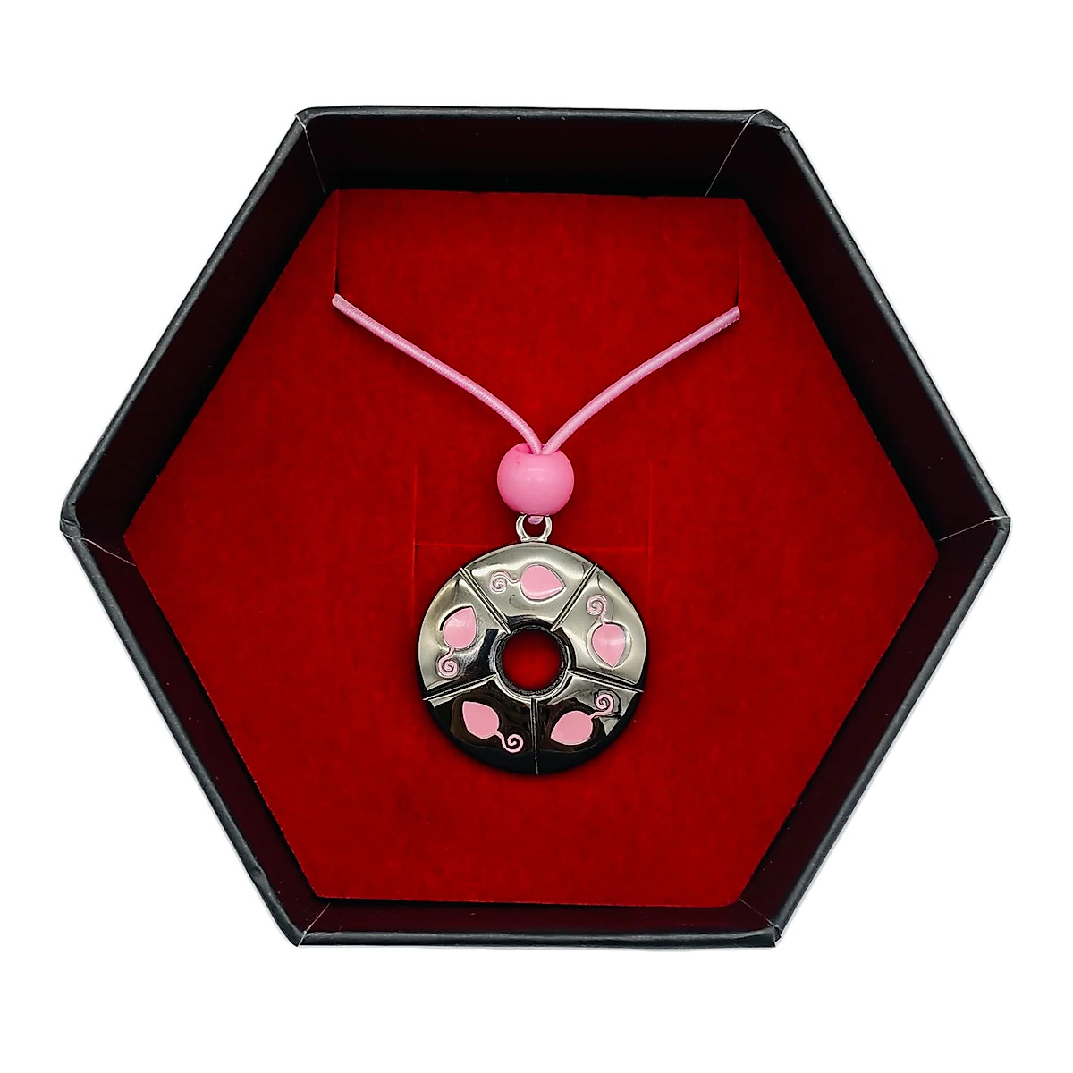 ZAG STORE - womens Miraculous Ladybug - Mouse Transformation Necklace