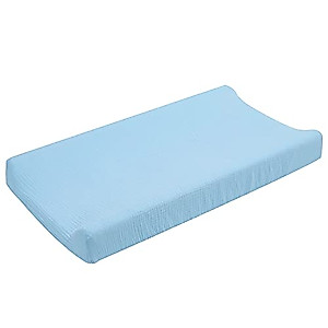 Newborn Baby Diaper Changing Pad Soft Stretchy Muslin Breathable Cover Change Table Cover for Lounger Cover