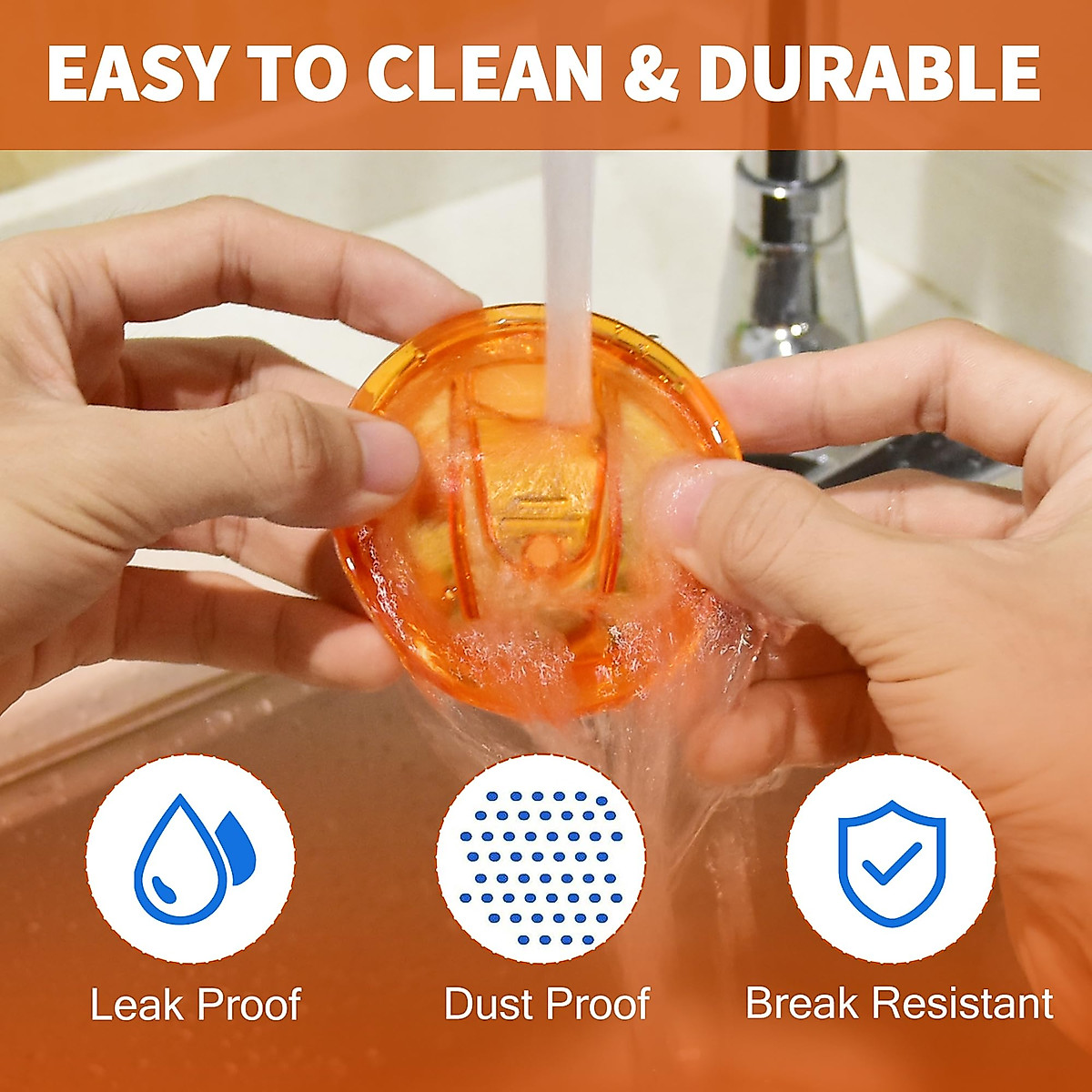 FECBK 5 Pcs 20oz Skinny Tumbler Lid Replacement Lids Plastic Splash Resistant Lids Covers Spill Proof Silicone Sliding Skinny Tumbler Lid, BPA Free, Multi-Colored for Mouth Tumbler Cooler Cup