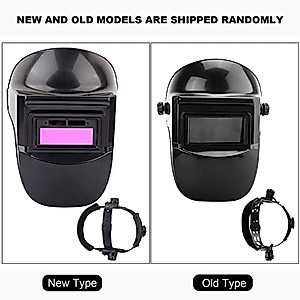 Welding Helmet Solar Auto Darkening Flat Flip Welding Half Helmet Grinding Welder Shield UV Infrared Protection for ARC MMA MAG TIG Plasma Cutting.