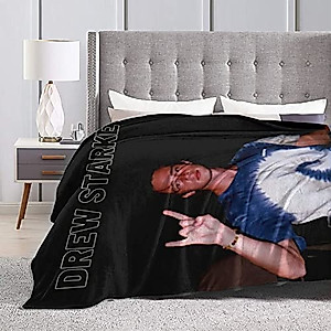 Drew Starkey Ultra-Soft Micro Fleece Throw Blanket Warm Comfortable Versatile Blanket for Sofa and Travel