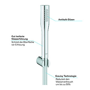 GROHE 27369000 | Euphoria Cosmopolitan Stick Bath Set | 1 Spray