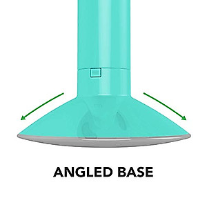 Storex Wiggle Stool – Active Flexible Seating for Classroom and Home Study, Adjustable 12-18 Inch Height, Teal (00306U01C)