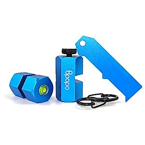 Upgraded 2 Pack Stair Gauges for Framing Square,Stair Stringer Layout Tool with Metal Carabiner and Mount,Anti-Lost Rack Easy to Storage