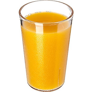 Carlisle FoodService Products Plastic Tumbler 9.5 Ounces Clear (Pack of 24)