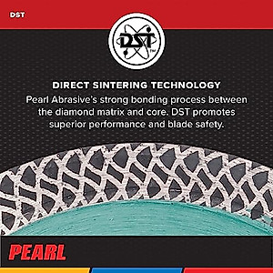 Pearl Abrasive P4 DIA45TT Turbo Mesh Blade for Porcelain and Granite 4-1/2 x .048 x 7/8, 20mm, 5/8