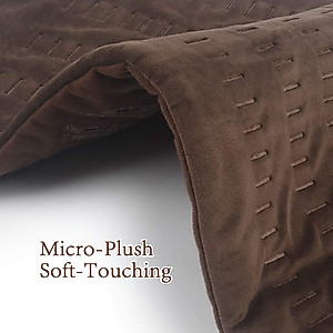 Electric Heating Pad for Back/Neck/Shoulders/Abdomen/Legs Pain Relief, Large Heating Pad with Moist & Dry Heat Therapy Options, 3 Temperature Settings, Machine Washable and Auto Shut Off- L180