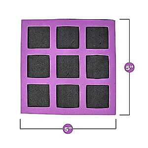 Bedwina Tic Tac Toe (Bulk Pack of 24) 5"x5" Foam Tic-Tac-Toe Mini Board Game Toys for Kids, Birthday Party Favors, Goody Bag Stuffers, Classroom Prizes & Occupational Therapy, Stocking Stuffers