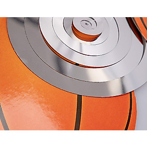 36Ct Basketball Hanging Swirl Decorations - Basketball Themed Party Supplies Hanging Party Decorations, Boy Birthday Party Decorations