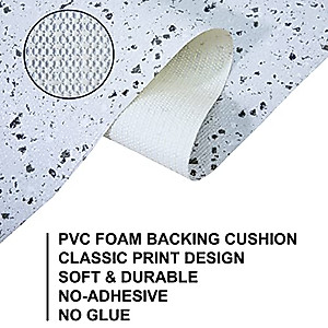 DwellAid Print Drawer Liner Non Adhesive for Kitchen, 18x48in*2Rolls, Waterproof Shelf Liner Durable Anti-Slip for Kitchen Cabinets Shelf Liners for Kitchen Cabinets