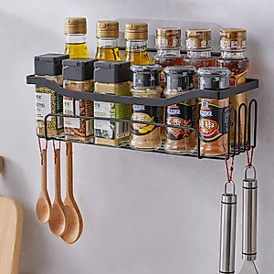 WWMMJA Shower Caddy Bathroom Organizer with Soap Holder Rustproof Shower Caddy Basket Shelf Hooks No Drilling Adhesive Wall Mounted Bathroom Storage Shampoo Holder Organizer, 2 Pack Black