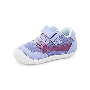 Stride Rite baby girls Sm Kylin Casual Shoe, Periwinkle, 3.5 Infant US
