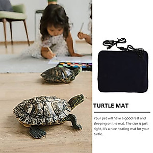 iplusmile Chinchilla Cat New Heat Heating Rabbit Whelping Sleep Pad: Lizard Tank House Bed Sleeping Pregnant Navy Cushions Puppy Pet Hedgehog Mat USB Heater Turtle Snakes Cage Dog