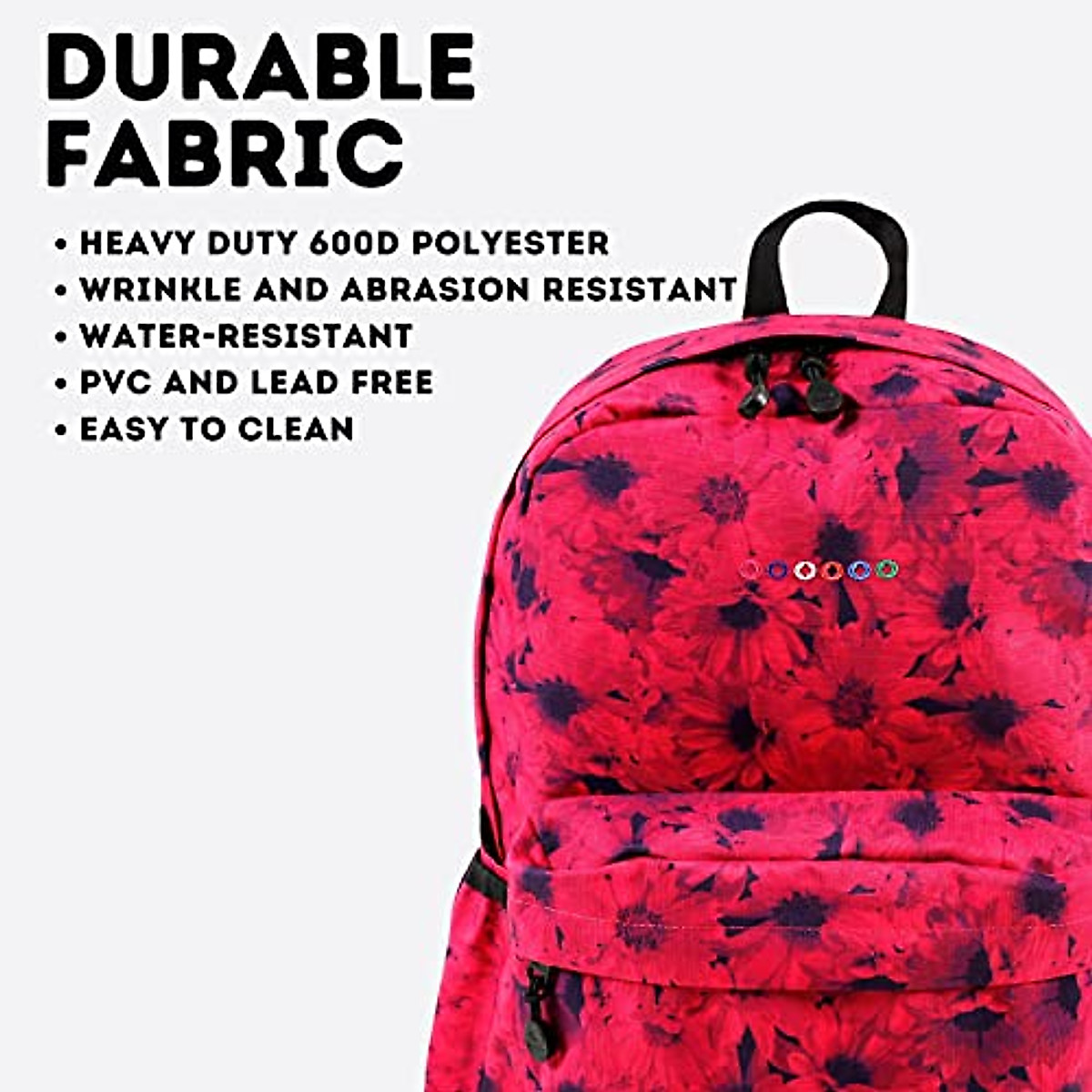 J World New York Oz Backpack, Bellis, One Size