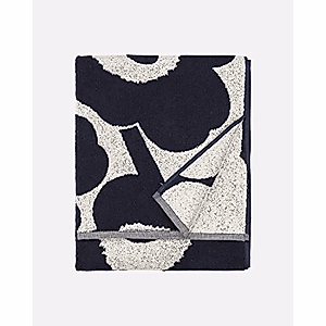 MARIMEKKO - Unikko Terry Cotton Hand Towel (Blue Poppy)